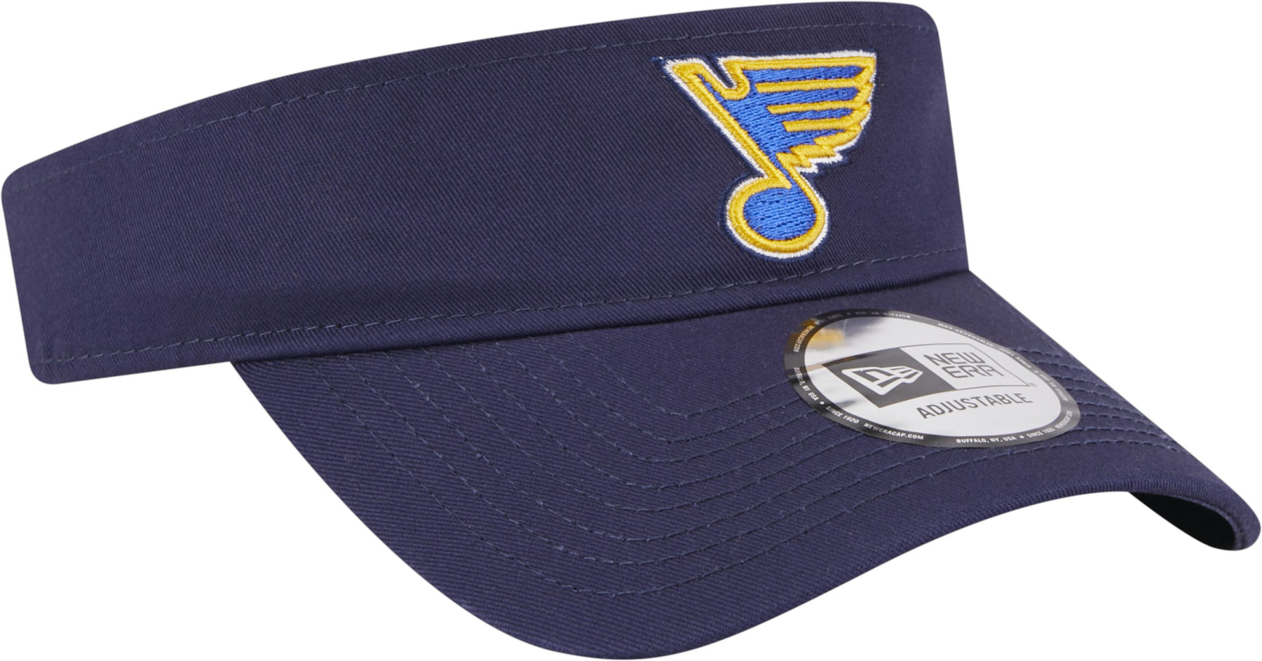 ST. LOUIS BLUES NEW ERA VISOR - NAVY – STL Authentics