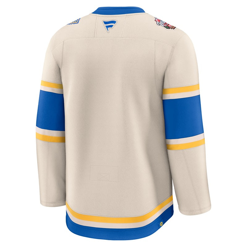 ST. LOUIS BLUES FANATICS PREMIUM WINTER CLASSIC JERSEY - BEIGE – STL Authentics