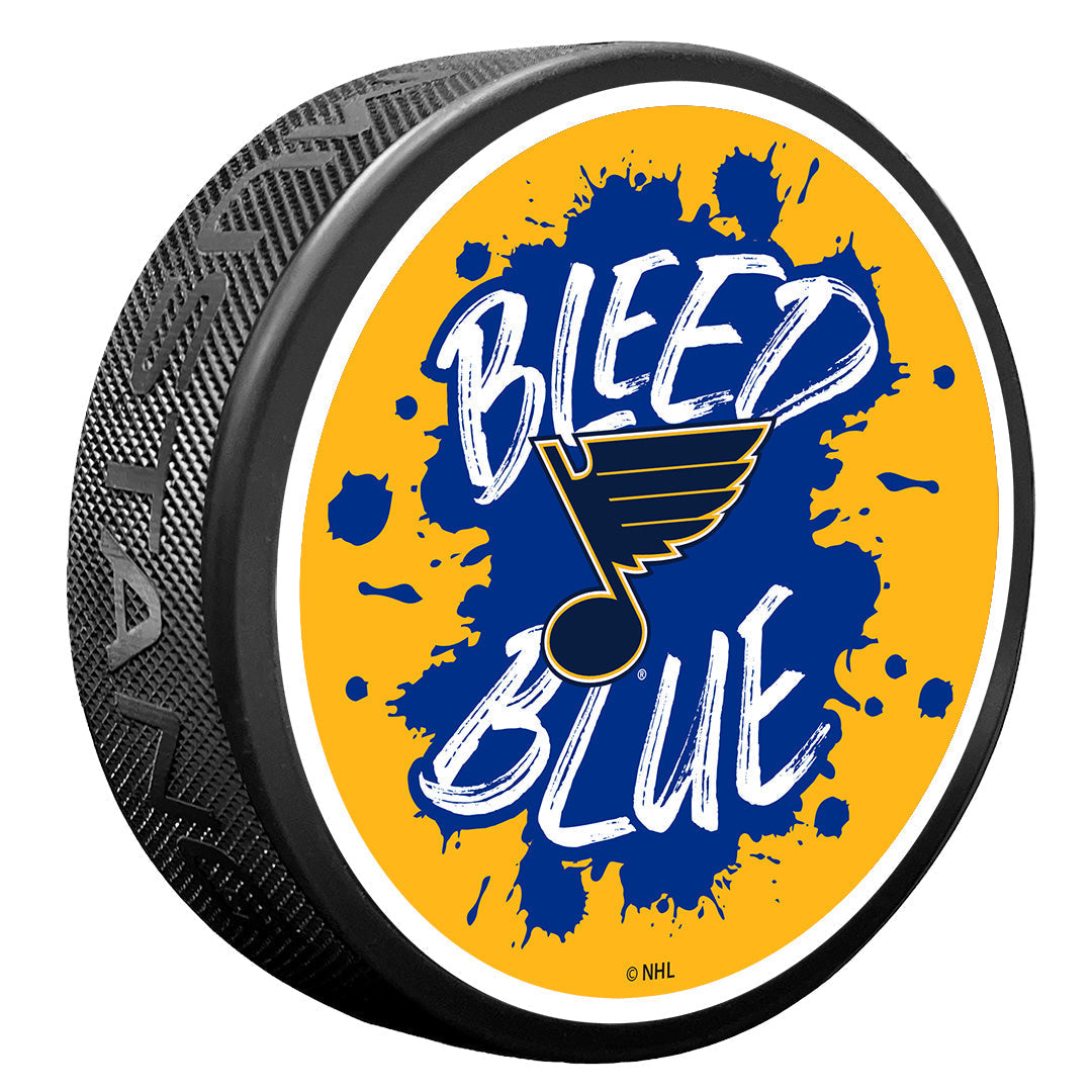 St. Louis Blues Puck | Slogan – STL Authentics